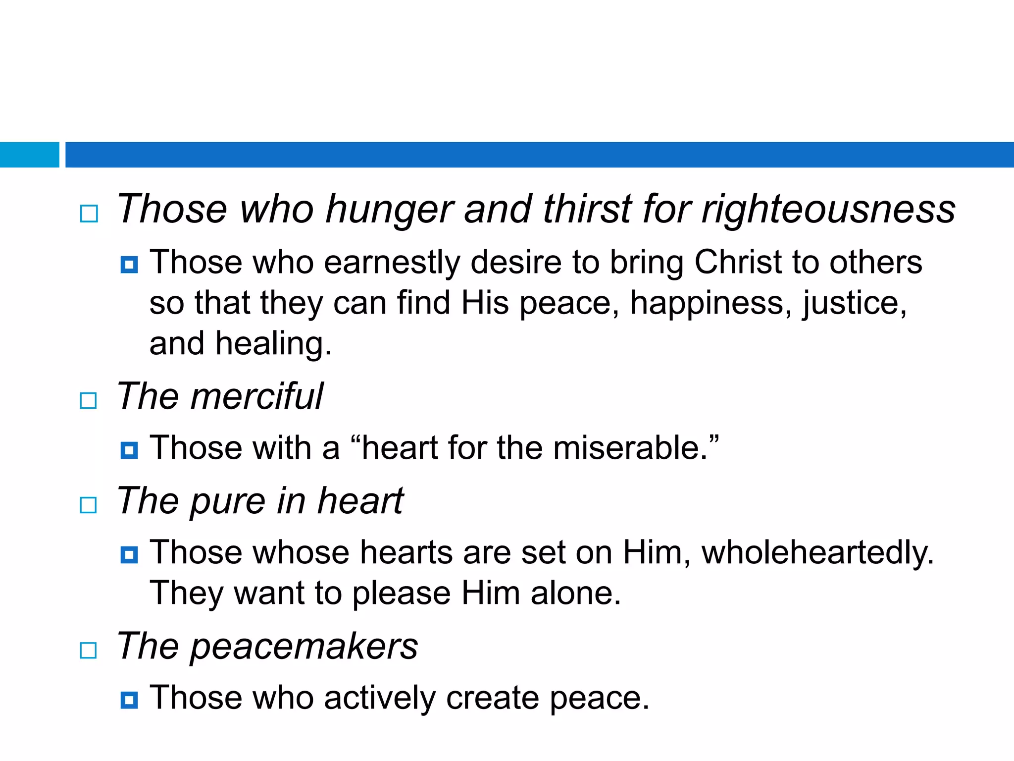 Ten Commandments and the Beatitudes | PPT