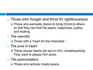 Ten Commandments and the Beatitudes | PPTX
