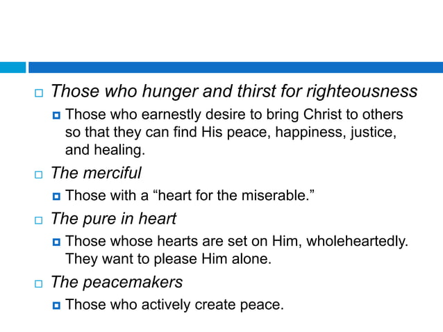 Ten Commandments and the Beatitudes | PPT