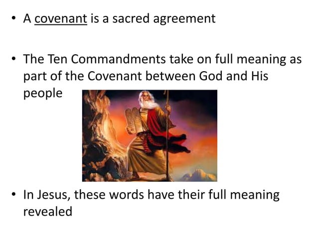 Ten commandments - First Commandment GRADE 8 | PPT