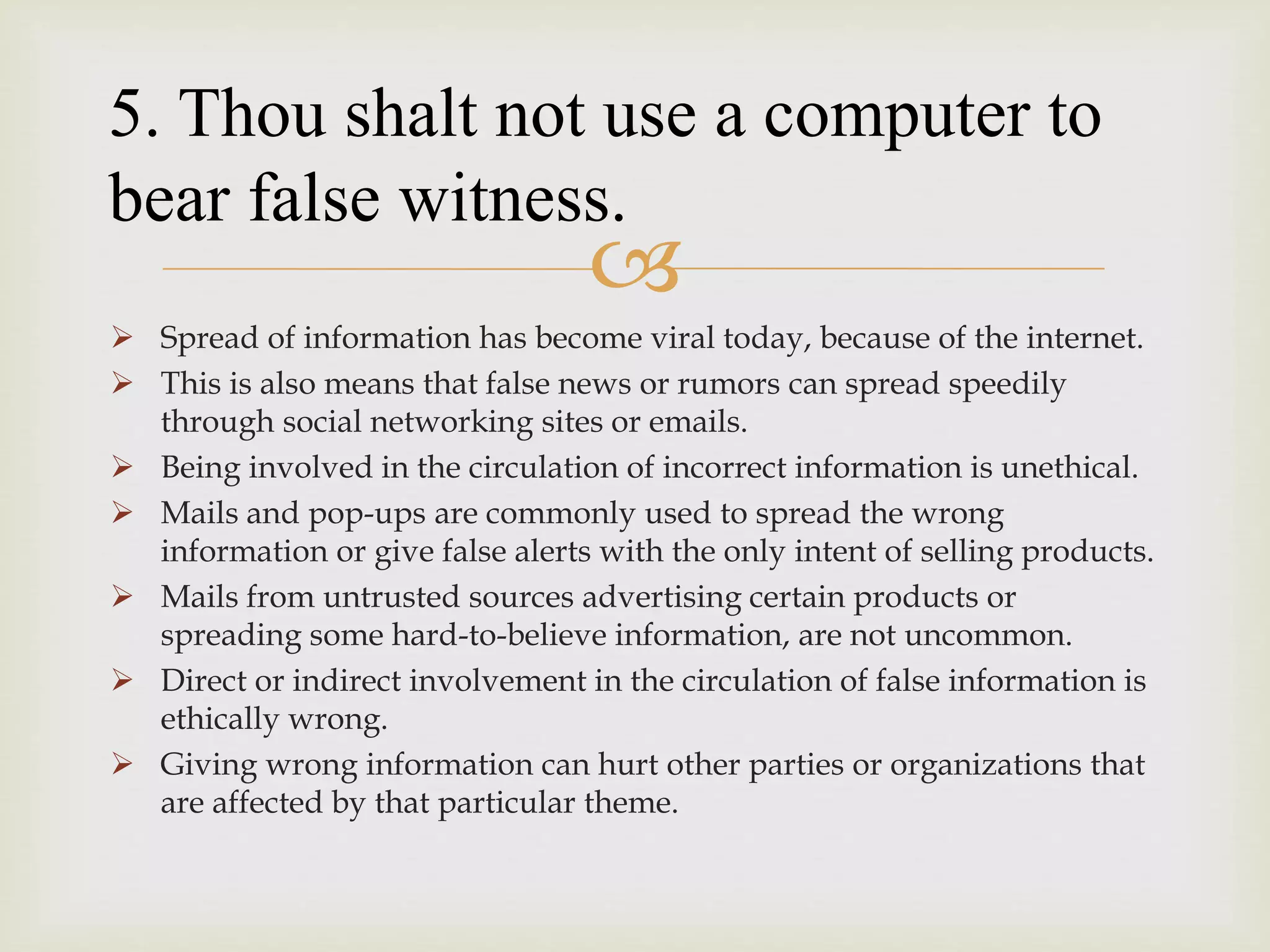 TEN COMMANDMENTS OF COMPUTER ETHICS.pptx