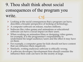 TEN COMMANDMENTS OF COMPUTER ETHICS.pptx