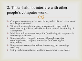 TEN COMMANDMENTS OF COMPUTER ETHICS.pptx