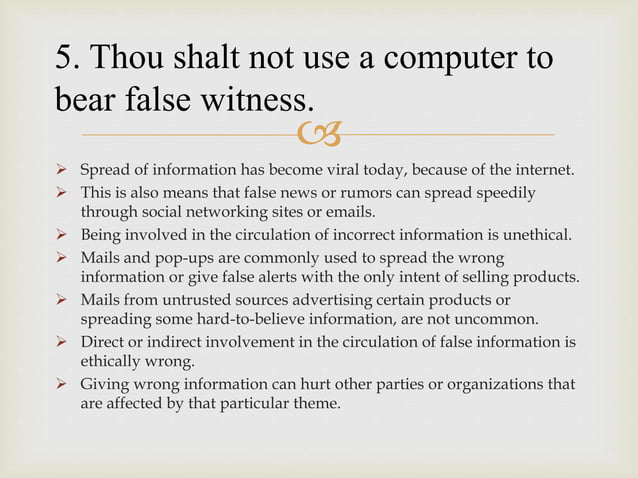 TEN COMMANDMENTS OF COMPUTER ETHICS.pptx