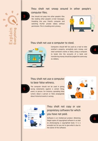 Ten commandments of computing | PDF