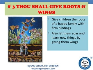 Ten commandments of parenting | PPT