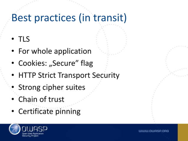 Ten Commandments of Secure Coding | PPT