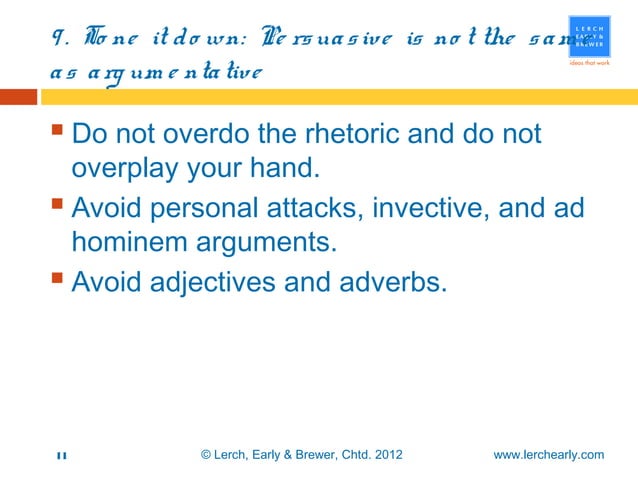 Ten commandments of summary judgment practice | PPT