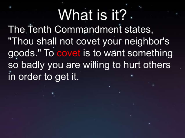 Ten commandments powerpoint | PPT