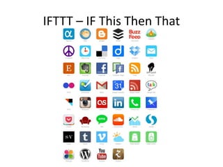 Ten cool tools for eLearning | PPTX | Internet | Computing