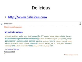 Ten cool tools for eLearning | PPTX | Internet | Computing