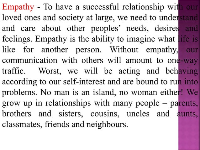 Ten core life skills | PPT