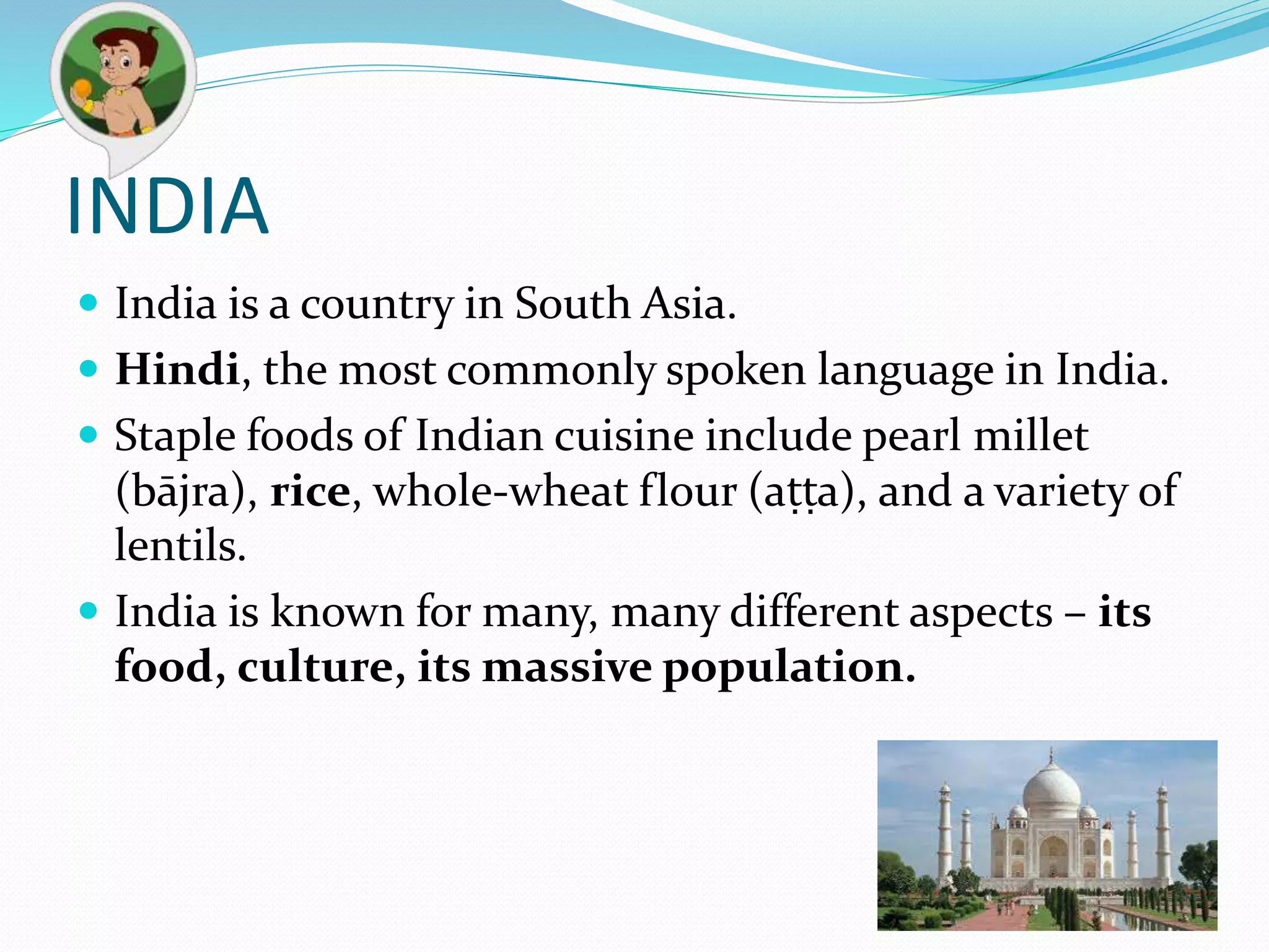 Ten countries of 4 four continents | PPT