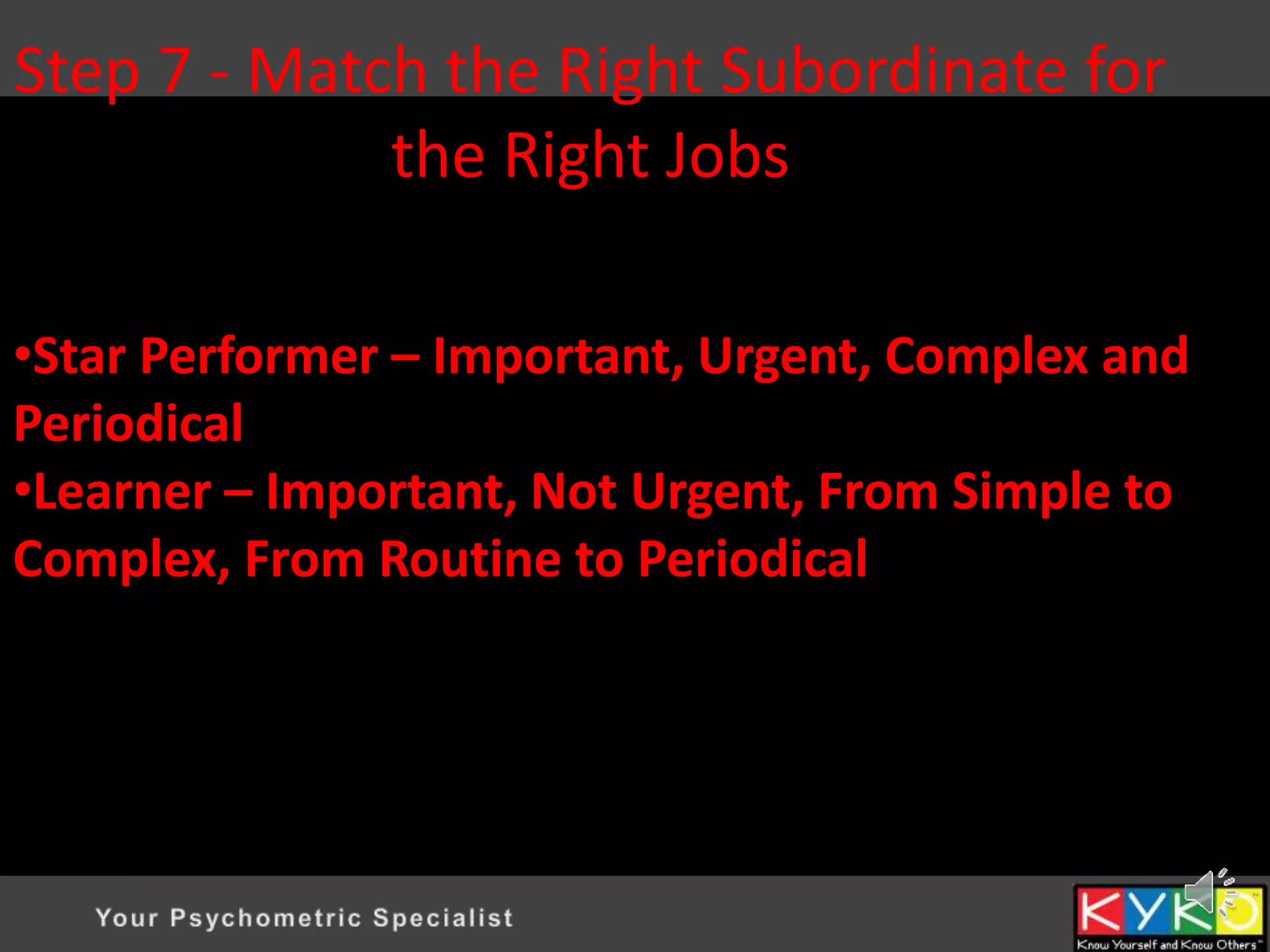 Ten critical steps in managing subordinate | PPTX