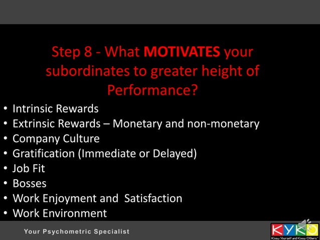 Ten critical steps in managing subordinate | PPTX | Career Advice | Careers