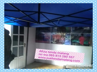 Tenda pedagang kaki lima | PPT