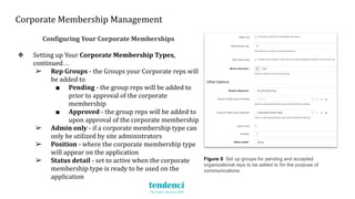 Corporate Management | Session 1 of 3 | Tendenci AMS | PDF