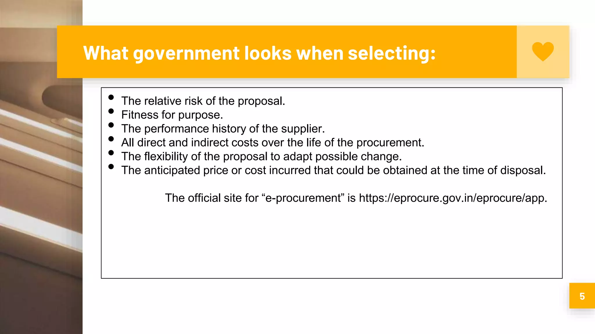 Tenders, their types and process | PPTX