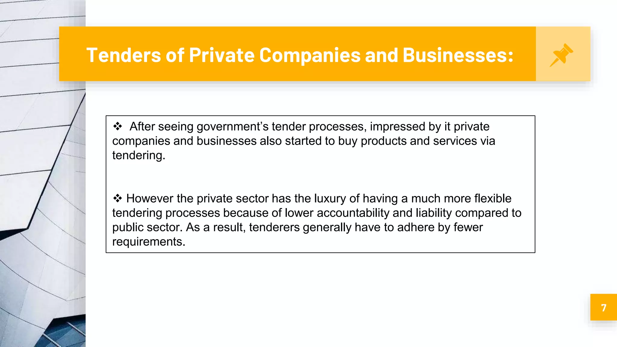 Tenders, their types and process | PPTX