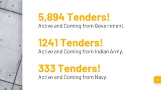 Tenders, their types and process | PPTX