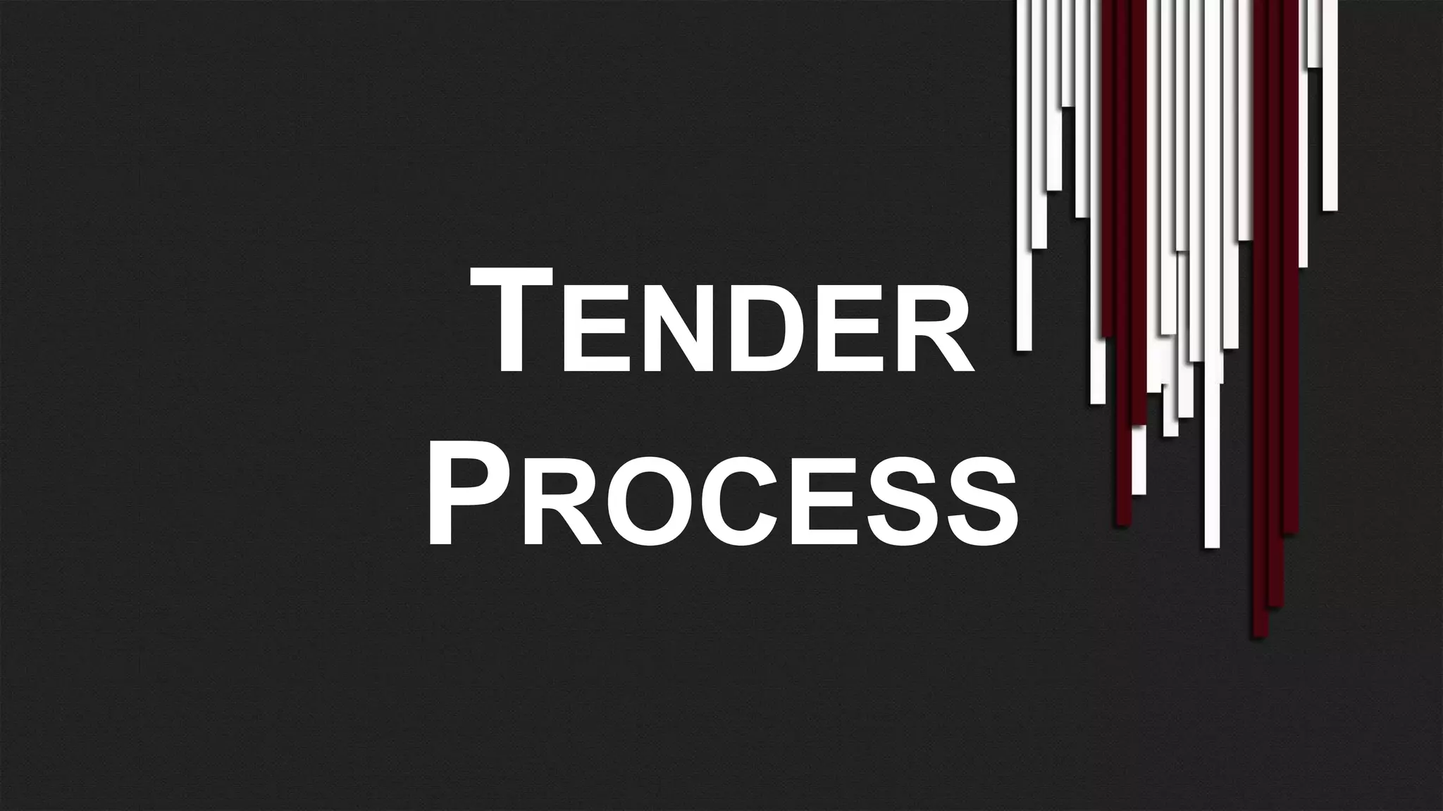 Types of Tender and their Process | PDF