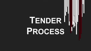 Types of Tender and their Process | PDF