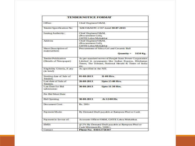 tender and quotation.ppt