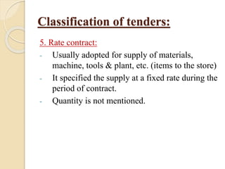 Tender & Tender Notice | PPTX