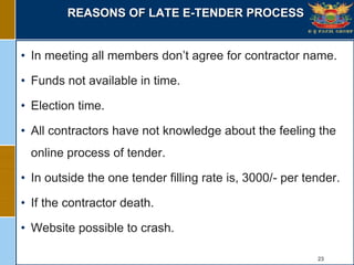 Tender & bidding in construction projects | PPTX