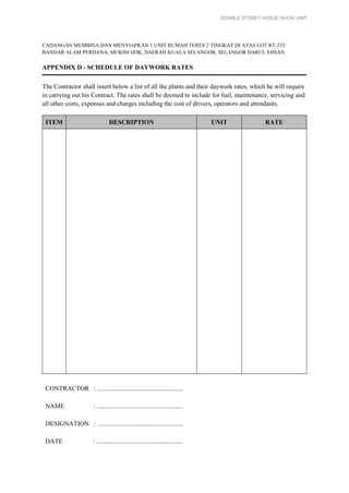 Measurement 4 Tender Document | PDF