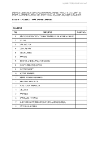 Measurement 4 Tender Document | PDF