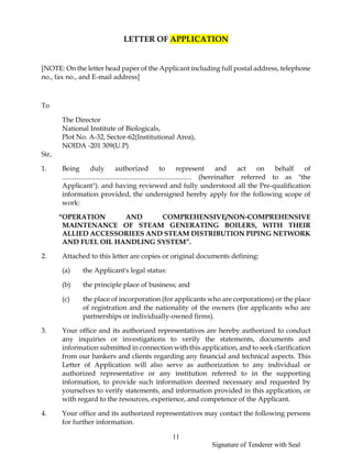 Tender document latest boiler | PDF