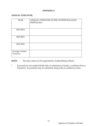 Tender document latest boiler | PDF