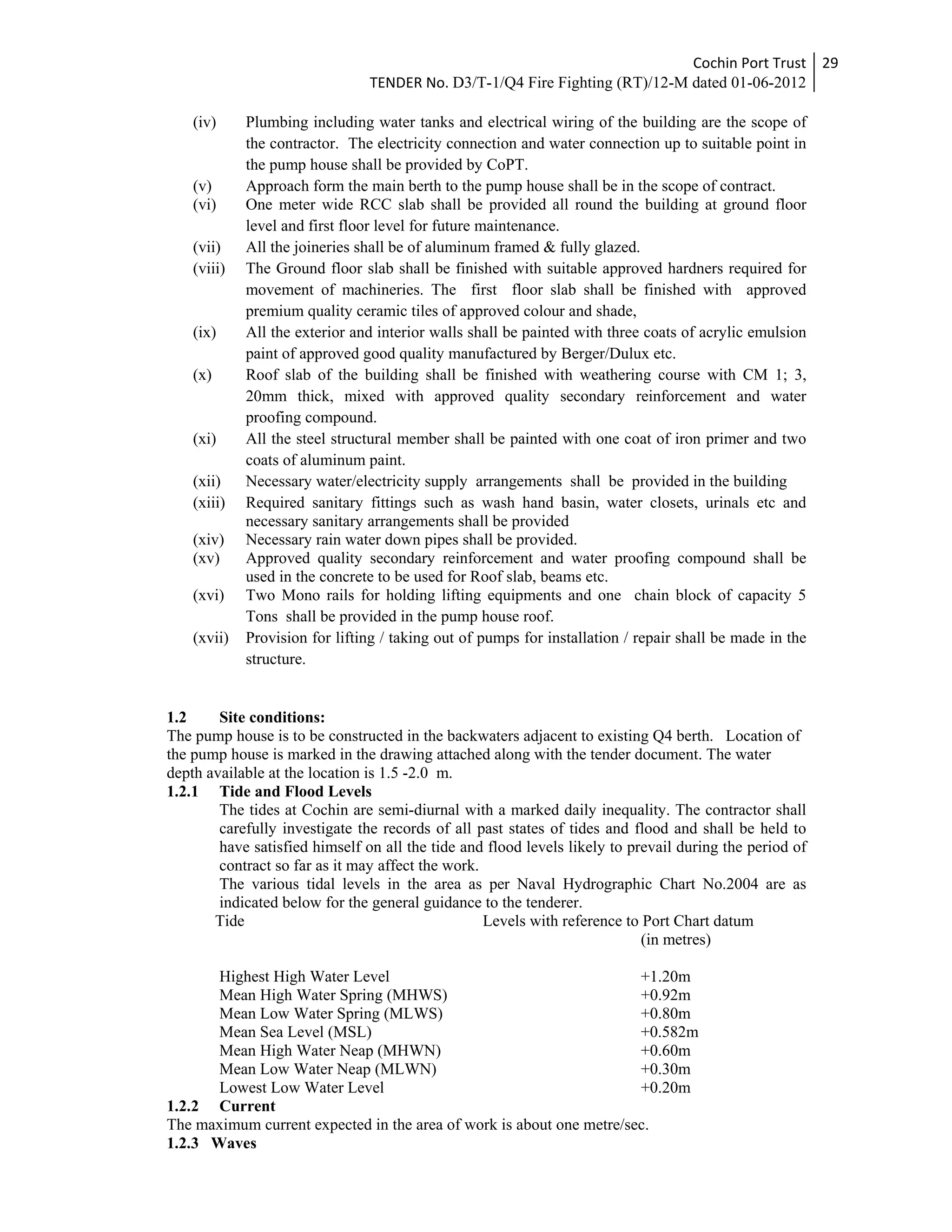 Tender document q4 oiljetty firefighting | PDF