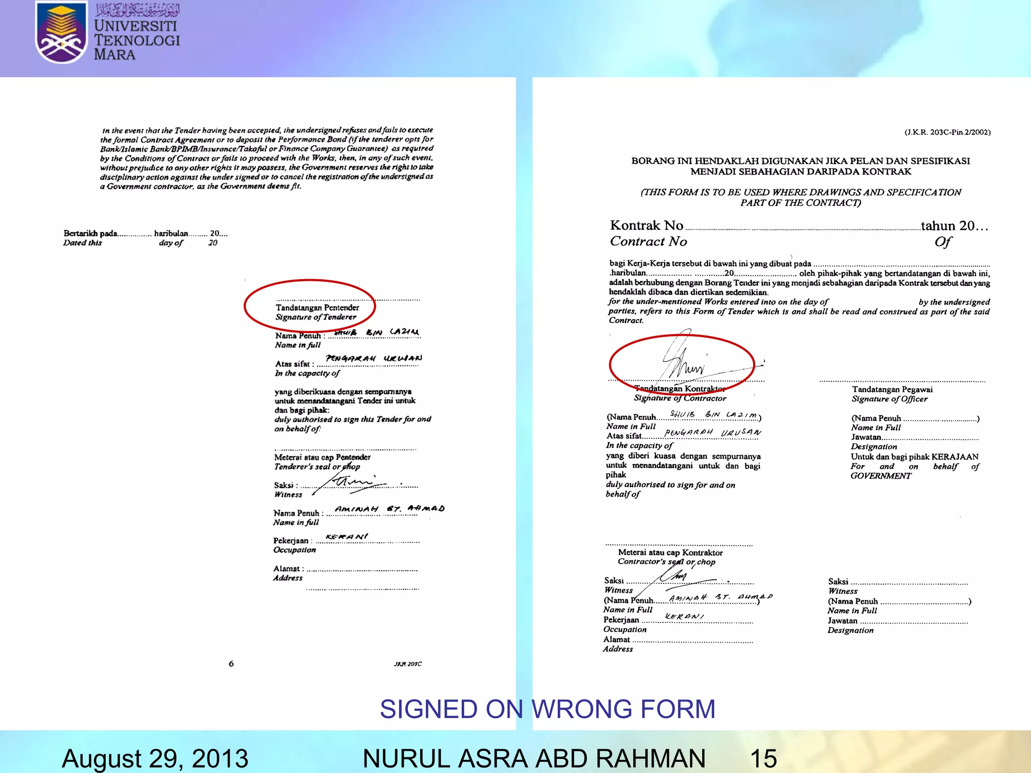 Tender evaluation procedure | PPT