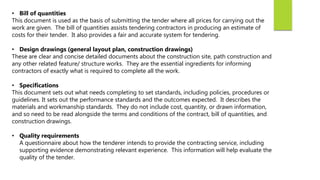 Tendering | PPTX