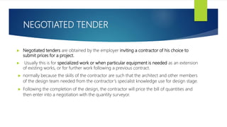 Tendering | PPTX