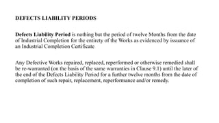 Tendering clauses of contract | PPTX