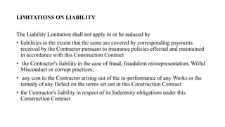 Tendering clauses of contract | PPTX