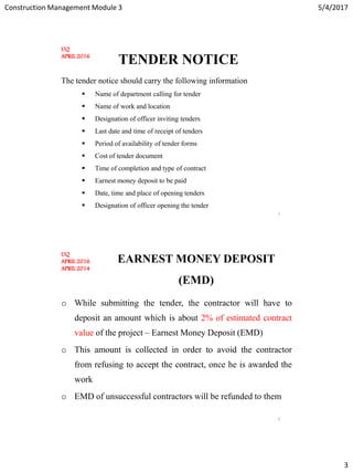 Bidding - Tenders - Tendering procedure - Contracts – contract ...