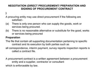 Tendering procedures | PPT