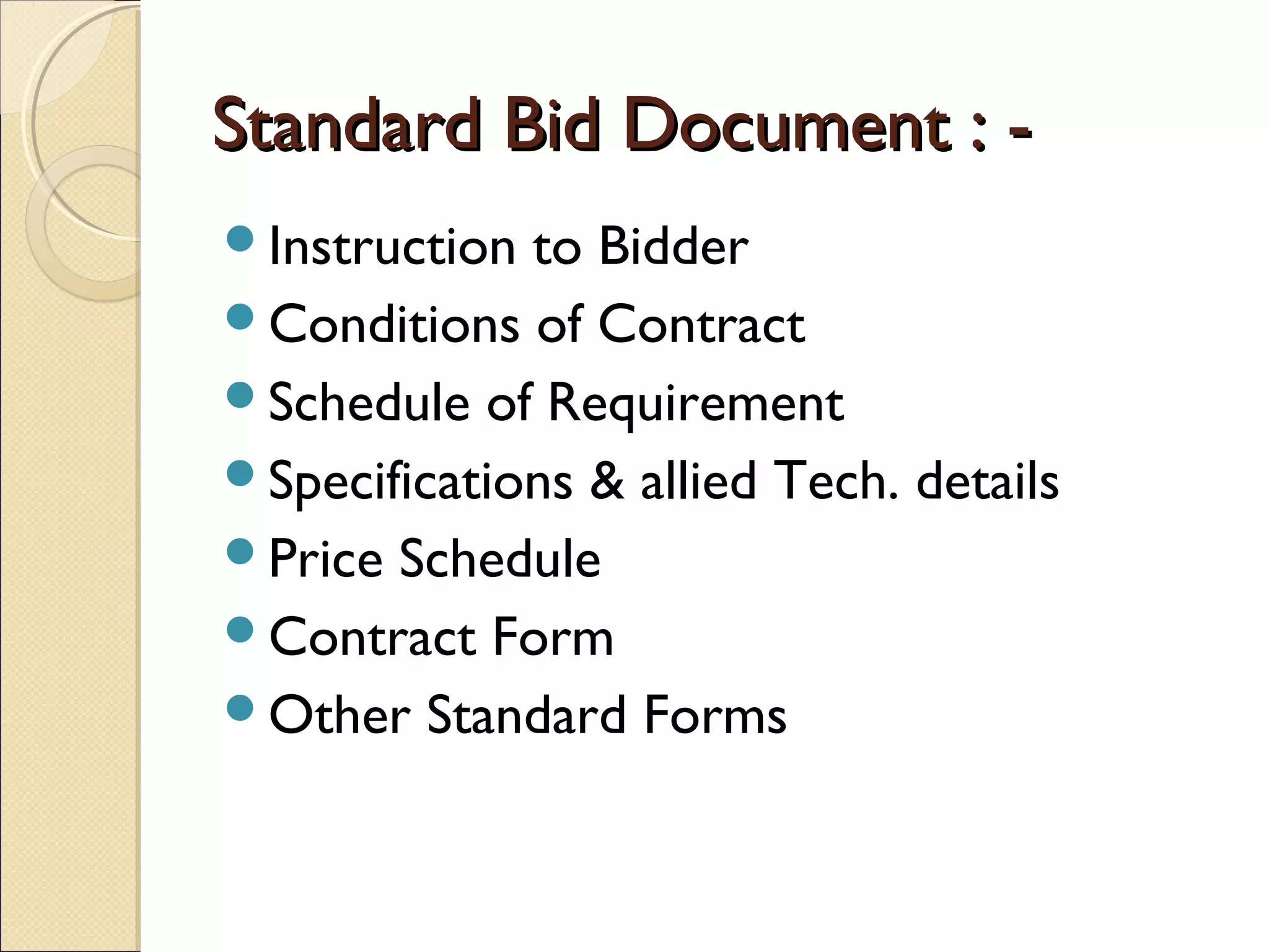 Tendering process cvc_guidelines | PPT