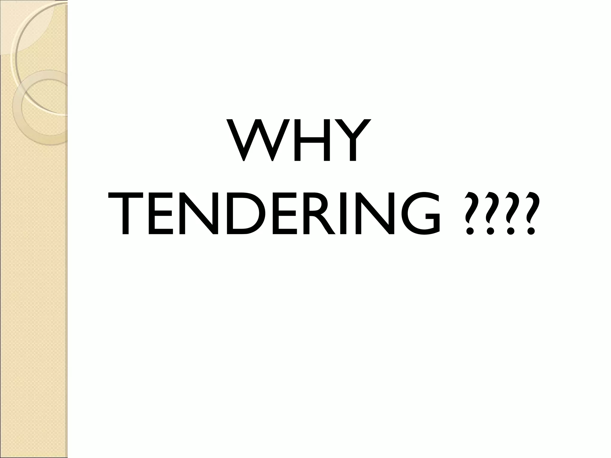 Tendering process cvc_guidelines | PPT
