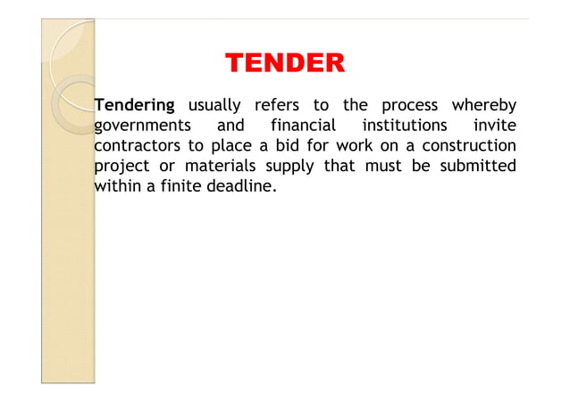 Tendering process CVC guidelines-converted.pptx | Logistics | Business