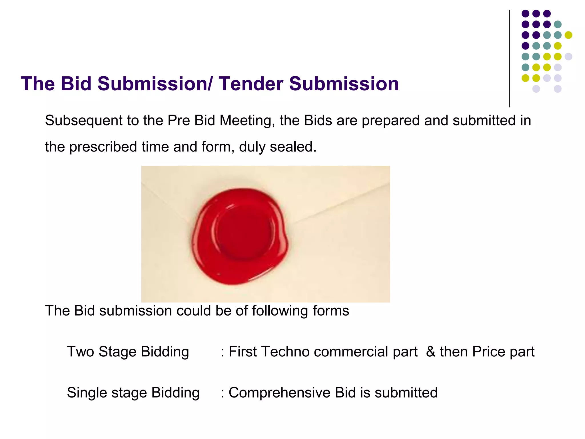 Tendering process, Bid Evaluation & Award Process | PPTX