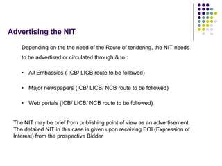 Tendering process, Bid Evaluation & Award Process | PPTX