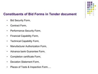 Tendering process, Bid Evaluation & Award Process | PPTX