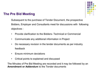 Tendering process, Bid Evaluation & Award Process | PPTX