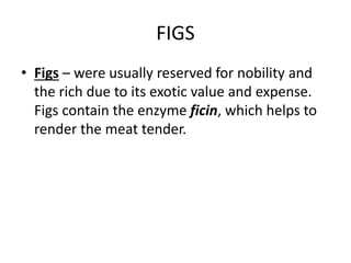 Tenderizing agents used in indian cuisine | PPTX