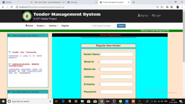 Streamlining Tender Processes: A Java Project Perspective | PPT